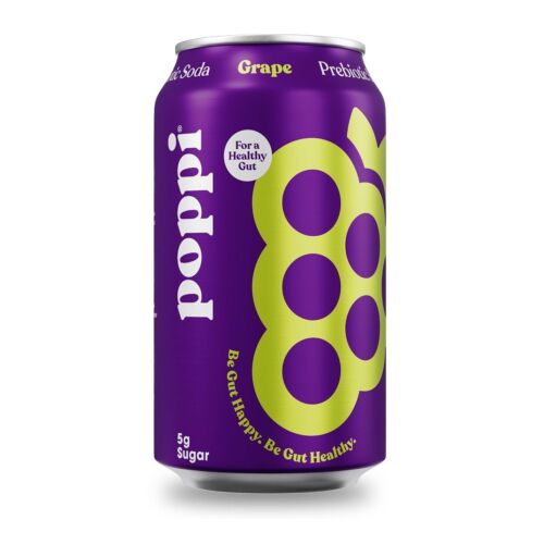Poppi Grape Prebiotic Soda Single – PALS DISTRIBUTOR